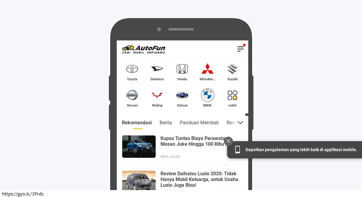 【魚拓】Baca Berita Otomotif Indonesia dan Cari Mobil Baru Anda｜autofun.co.id