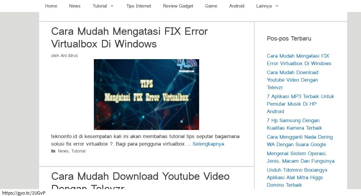 【魚拓】Tekno Info