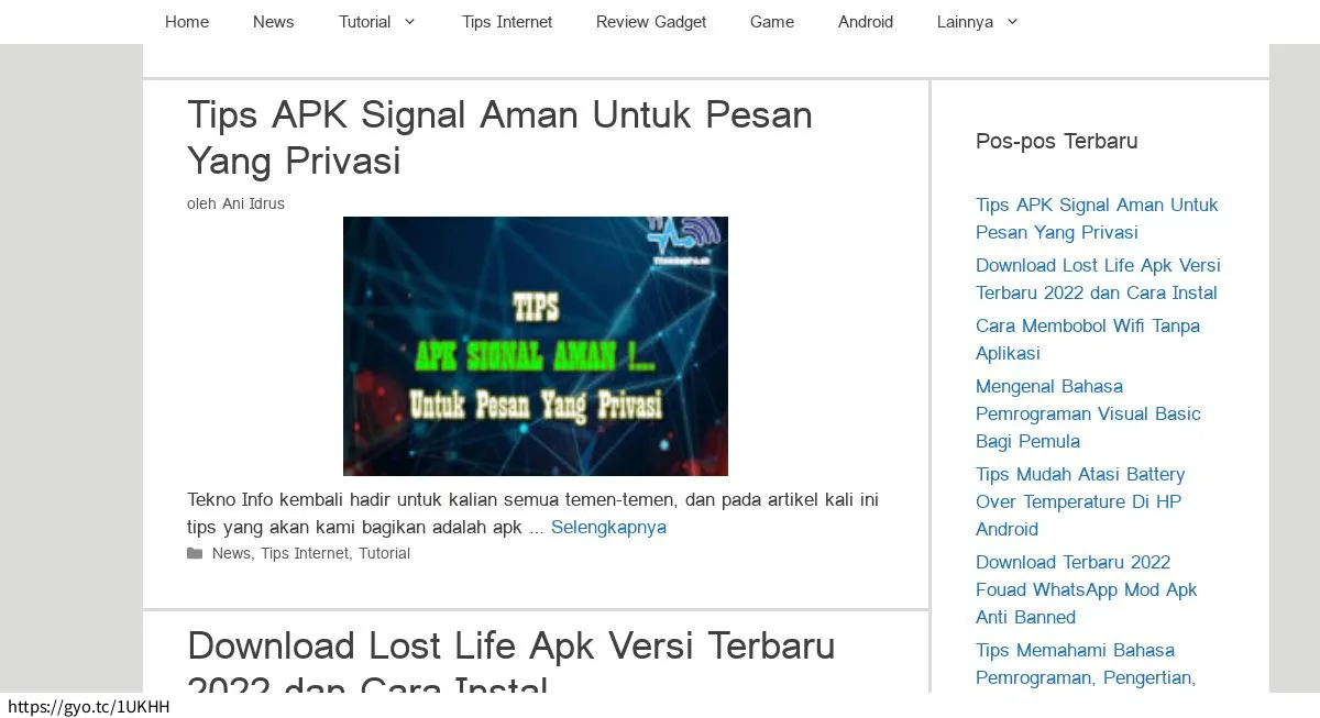 【魚拓】Tekno Info